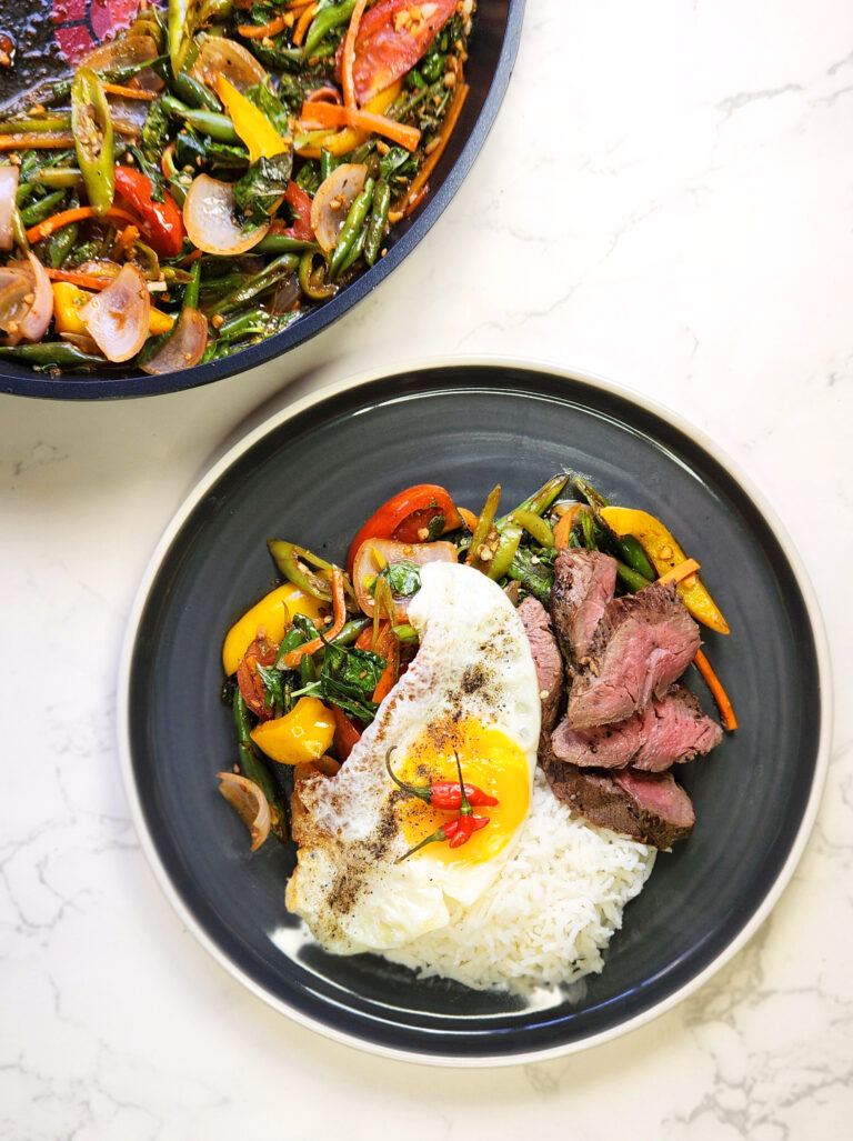 Thai Chilli Basil Steak - Easy and Delicious - Love from The Chef