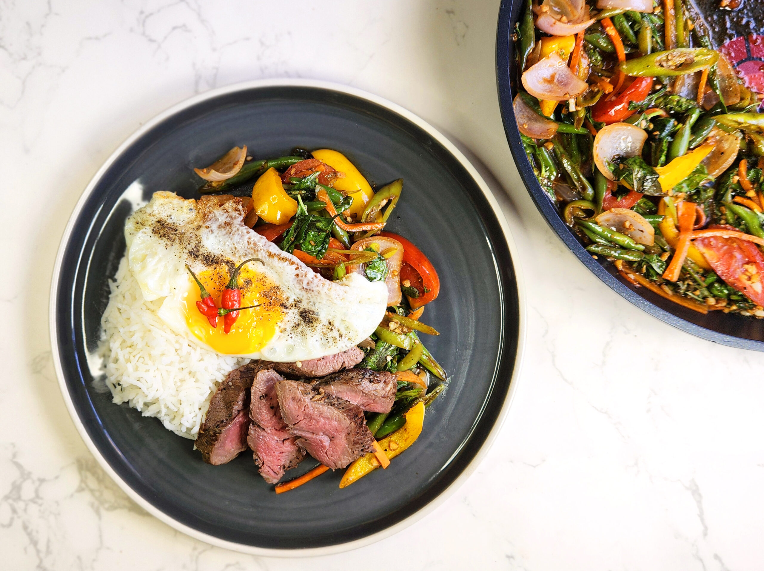 Thai Chilli Basil Steak - Easy and Delicious - Love from The Chef