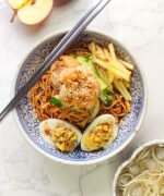 Authentic Bibimmyeon Recipe : Delicious Korean Cold Noodles - Love from ...