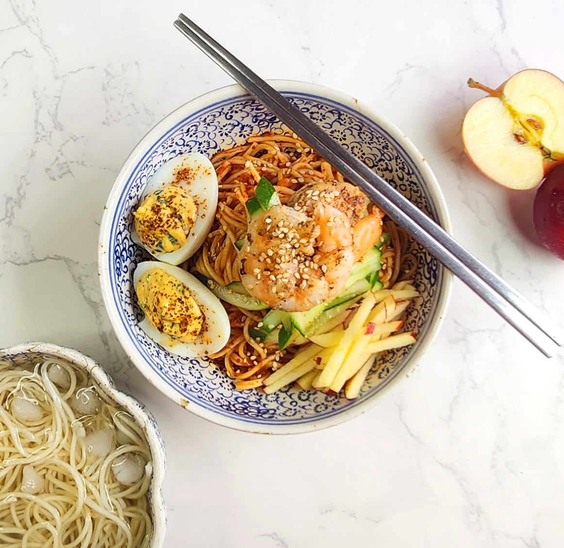 Authentic Bibimmyeon Recipe : Delicious Korean Cold Noodles - Love from ...