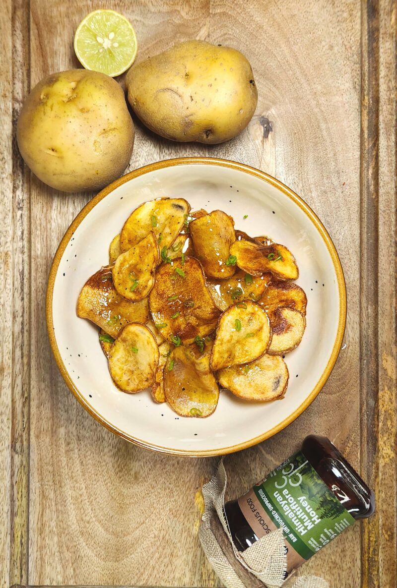 Honey Butter Chips - how to make them at home - Love from The Chef